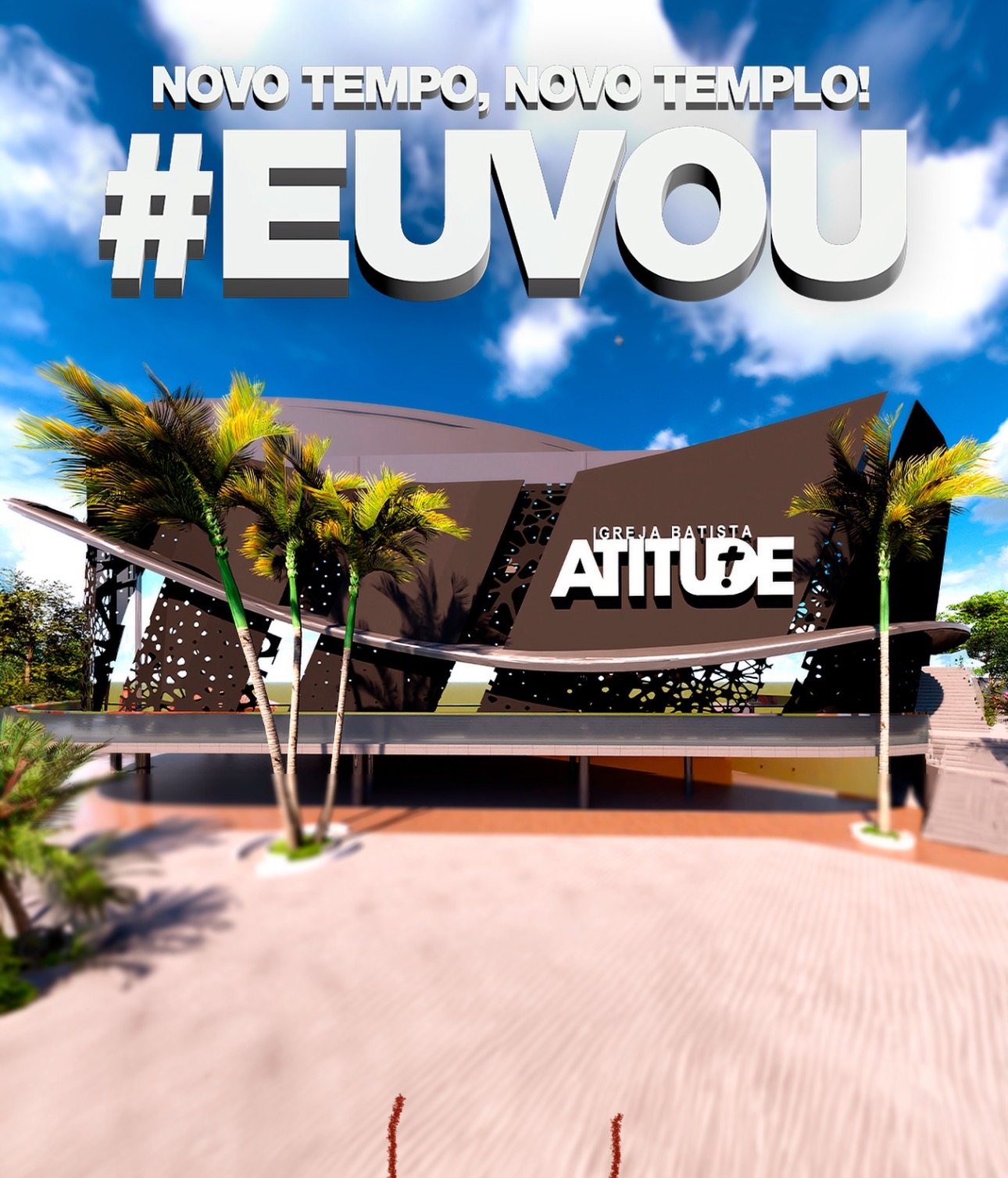 NOVO TEMPO, NOVO TEMPLO!